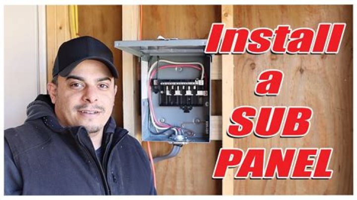 Can I run a sub panel from a sub panel? - TruthTrack News