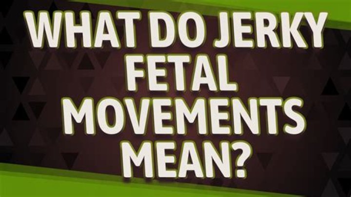 What do jerky fetal movements mean? - TruthTrack News
