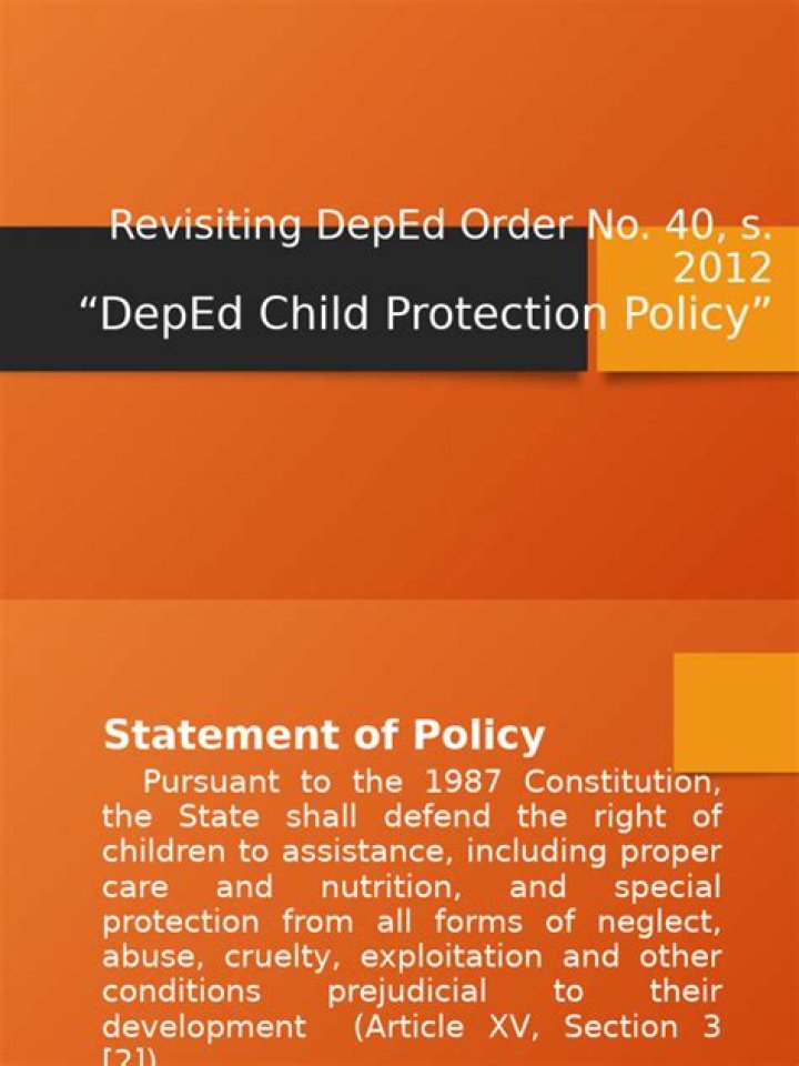What is DepEd Order No 40 S 2012? - TruthTrack News